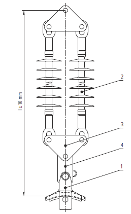 Izoelektro - 3.24 NKI double suspension string